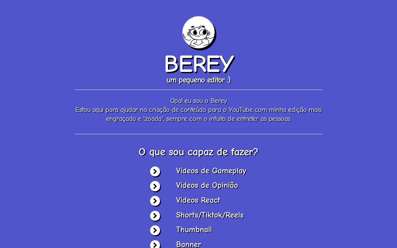 Berey Portfólio :)
